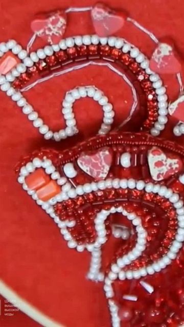 Как будем располагать материалы в броши "Лошадка"