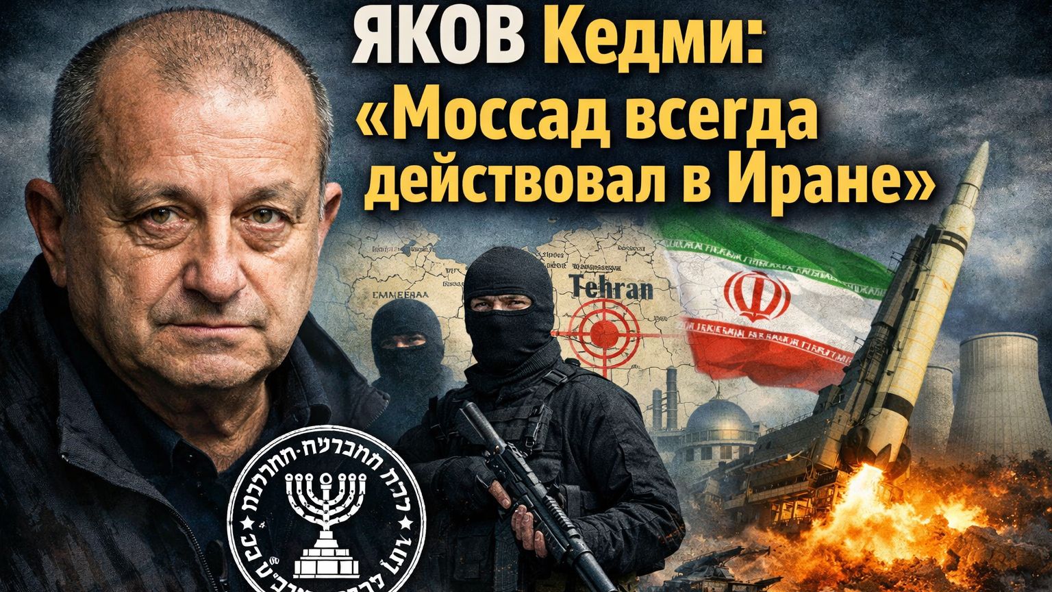 ЯКОВ Кедми - Моссад всегда действовал в Иране