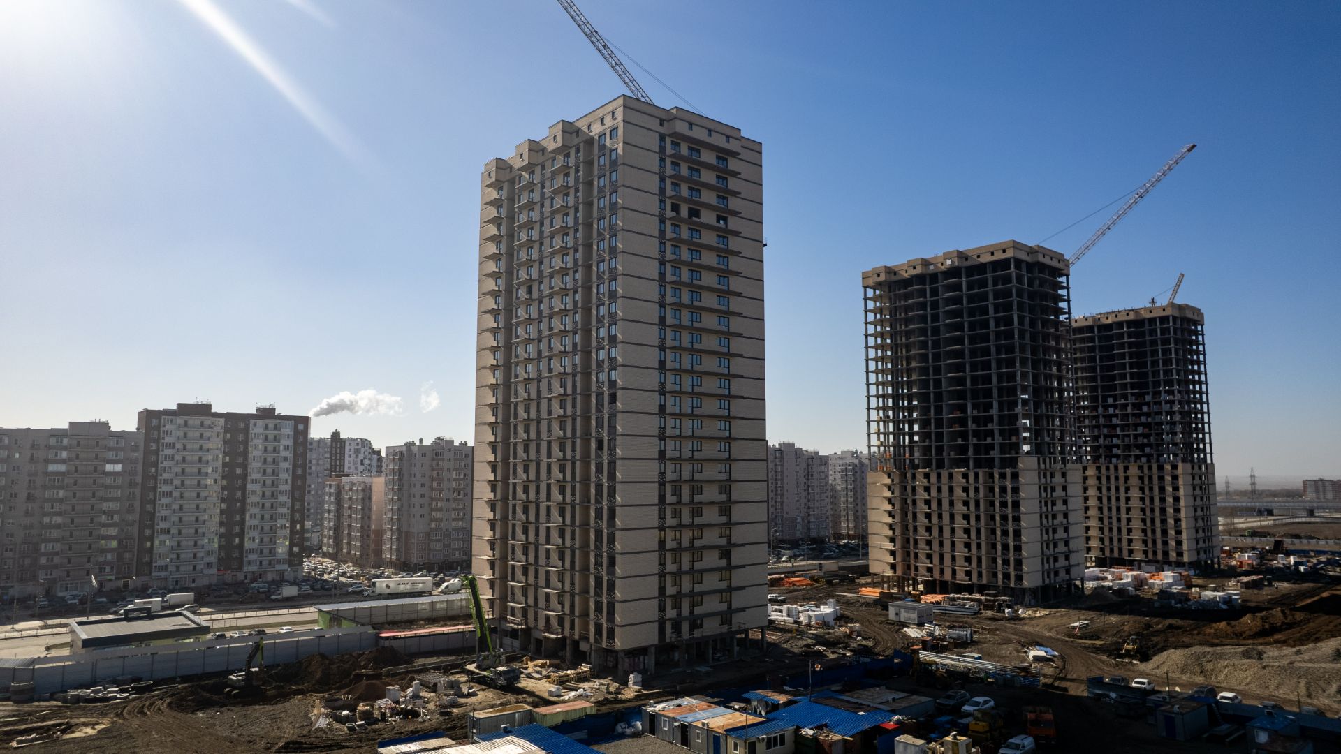 Жилой парк «Сокольники»_ход строительства_февраль 2025