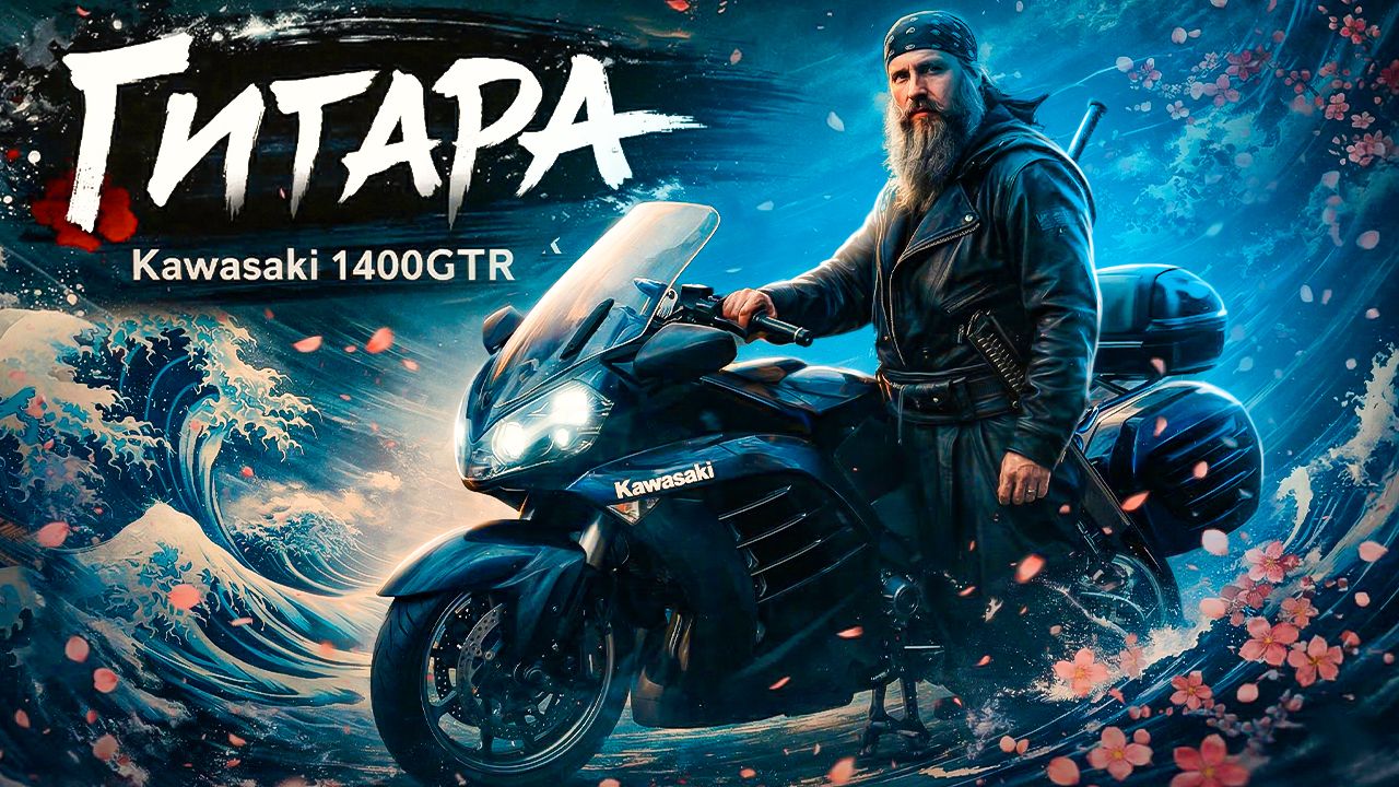 Kawasaki 1400GTR. Тест от Кости RoadEmotional