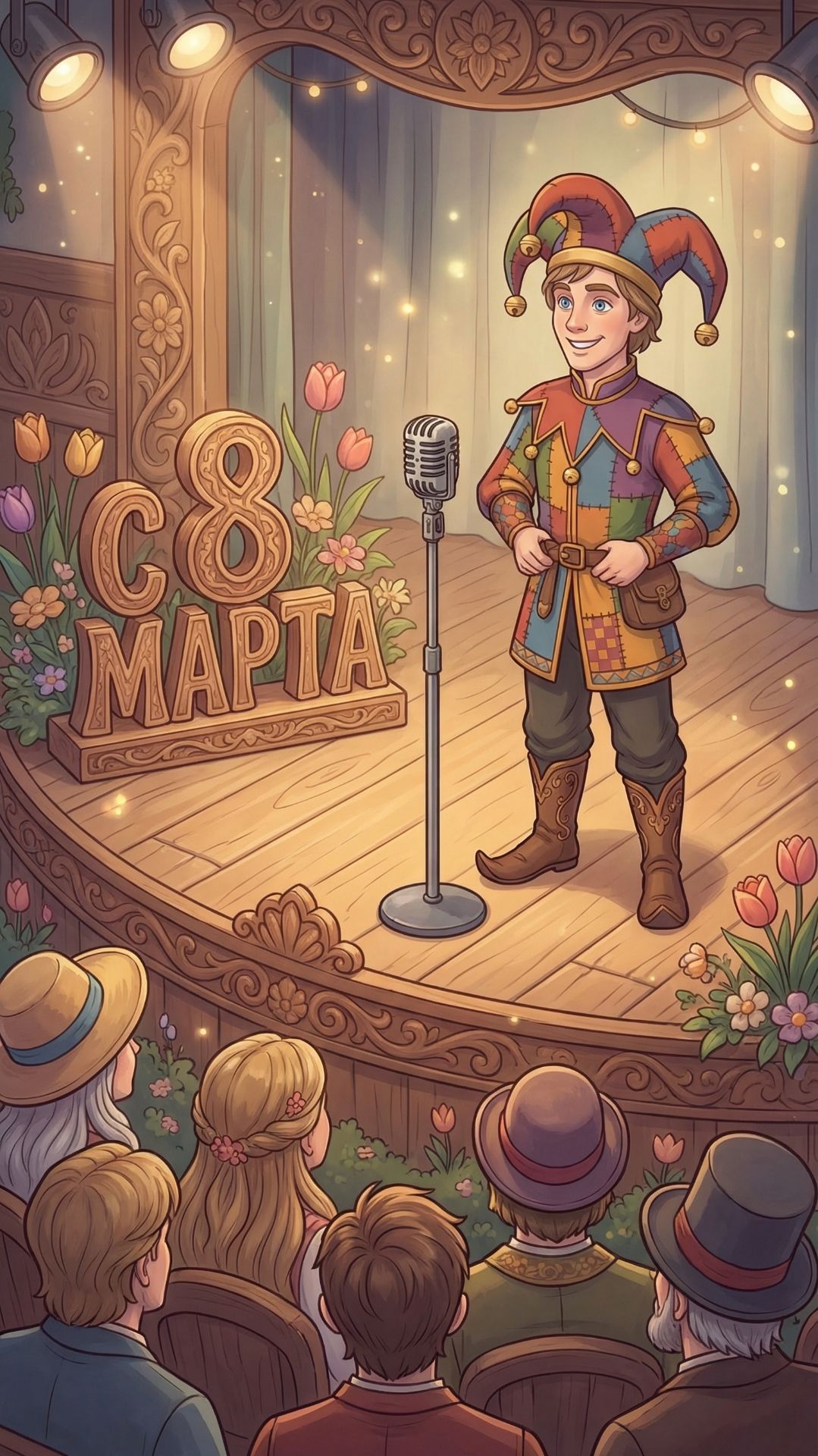 С 8 Марта, дорогие женщины!