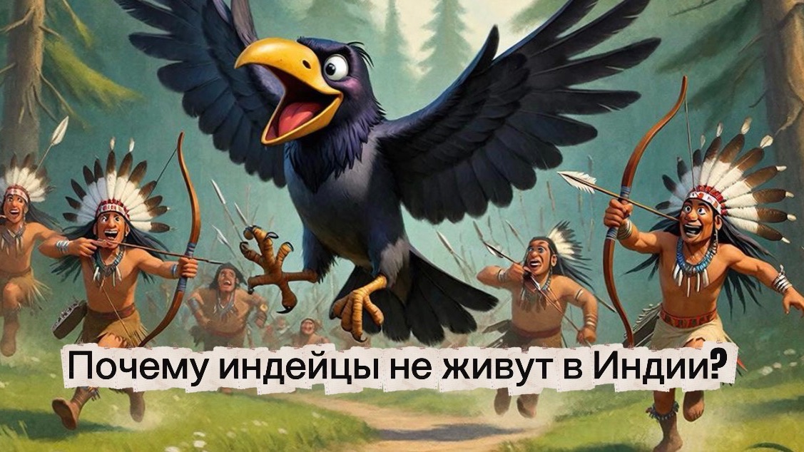 Почему индейцы не живут в Индии?