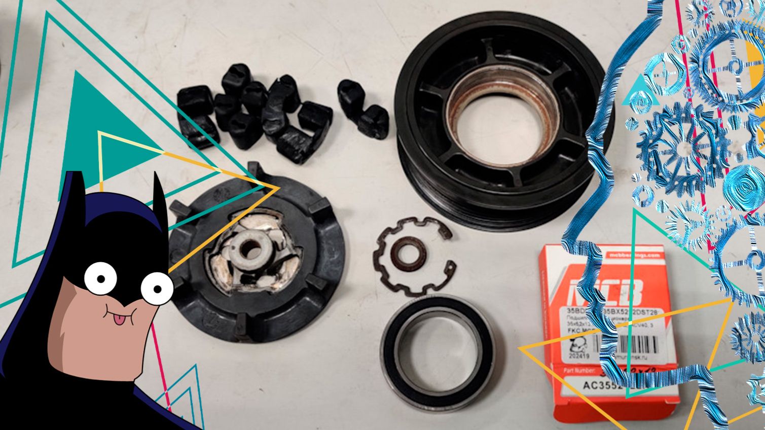 EP6: ЗАМЕНА ПОДШИПНИКА КОМПРЕССОРА КОНДИЦИОНЕРА🛠️