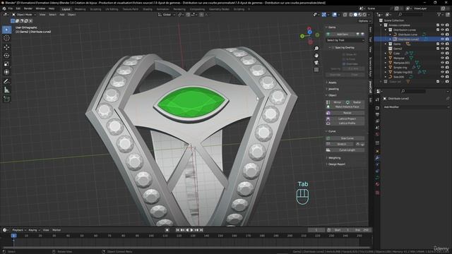 9. 1.8-Add gems - Custom Curve distribution