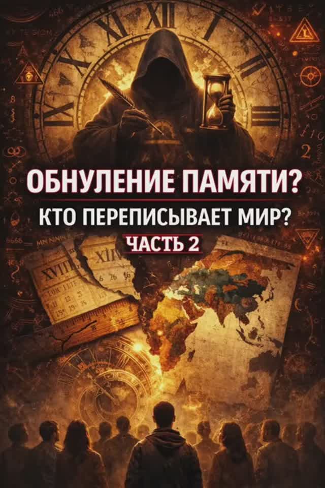 Обнуление памяти ? Кто переписывает мир ? Часть 2/2