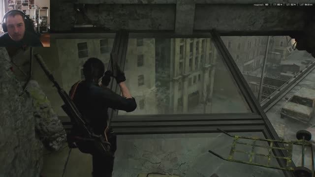 Resident Evil Requiem # 10 по стеклу