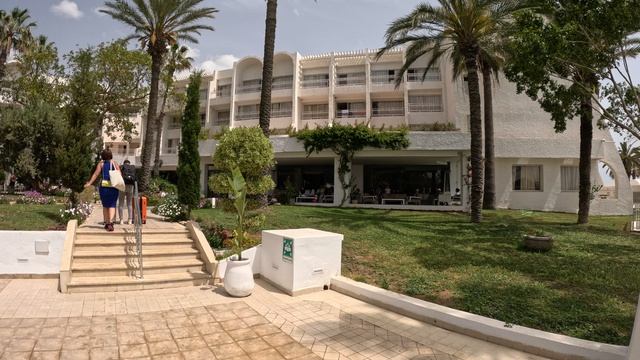 Тунис. Хаммамет. Hotel «Bel Azur Thalasso & Bungalows» 4*. Обзор территории!