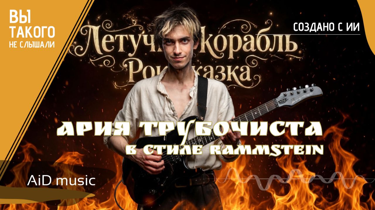Летучий корабль - Ария Трубочиста в стиле Rammstein [ИИ]