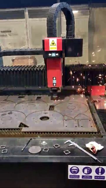 Запуск станка лазерной резки металла MAGMA NS на предприятии в Липецке