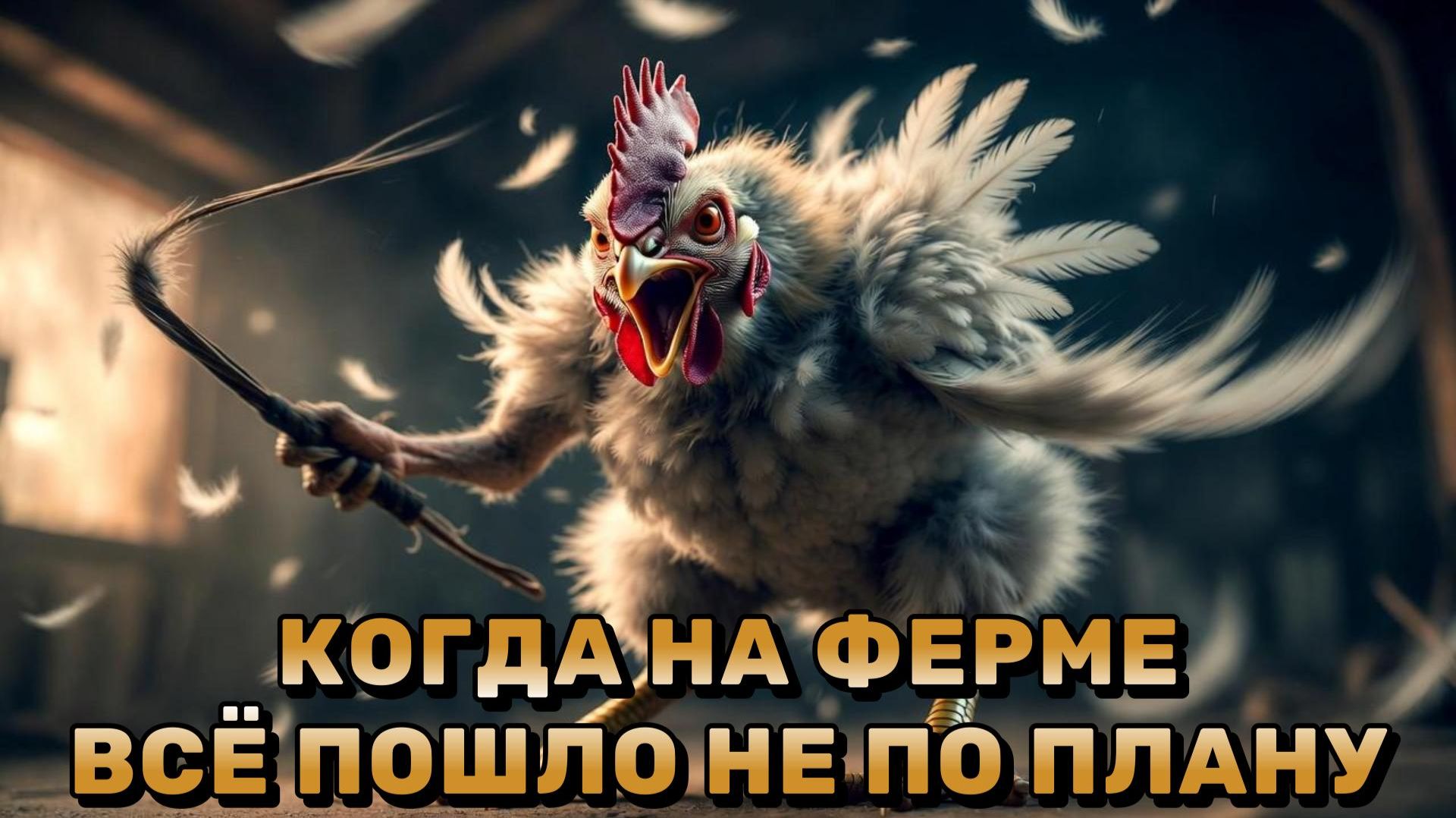 КОГДА НА ФЕРМЕ, ВСЁ ПОШЛО НЕ ПО ПЛАНУ!