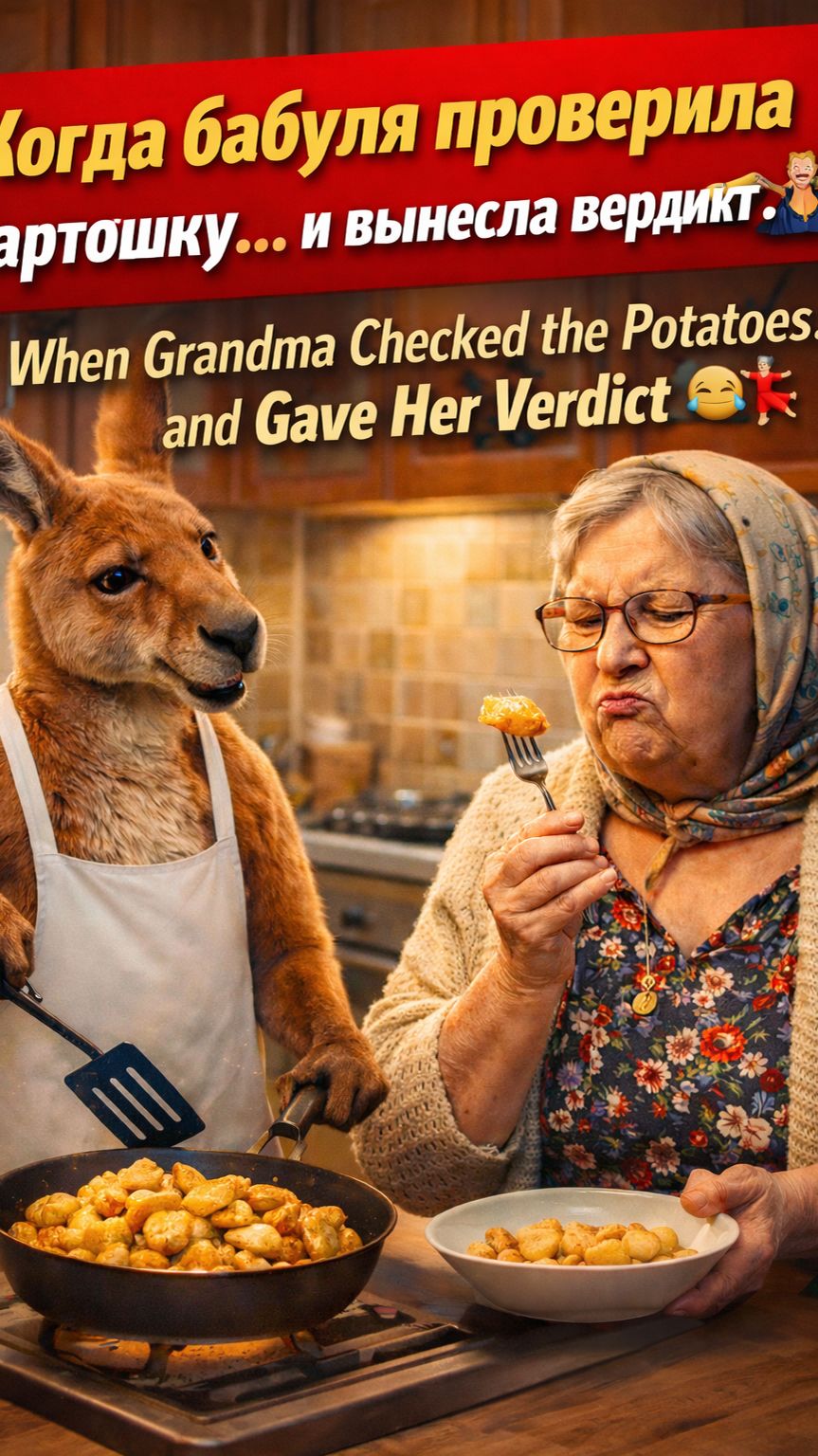 Когда бабуля проверила картошку… и вынесла вердикт