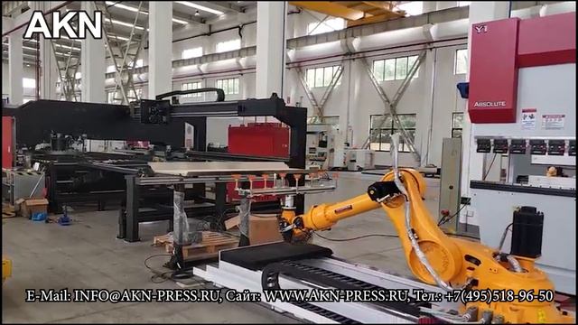 Робот для гибки дверей 2