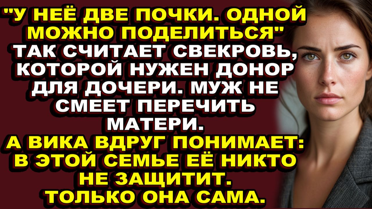 Истории из жизни|Свекровь решила спасти себя за счет невестки|Аудио рассказы|Аудиокниги слушать онла