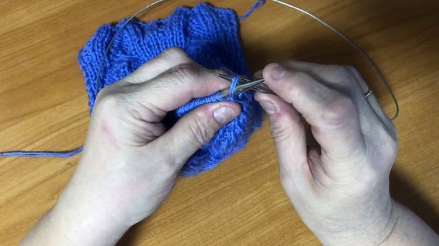 Крупный объёмный узор спицами для ваших изделий