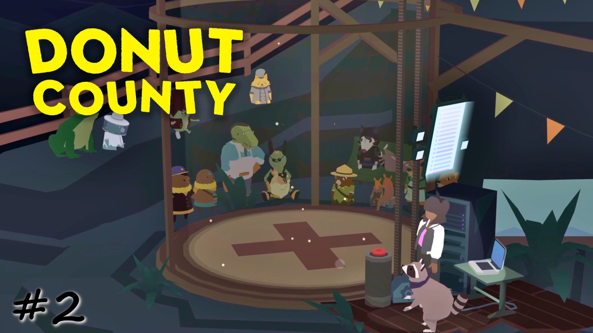 Вызволение друзей из ямы. Финал - #2 - Donut County