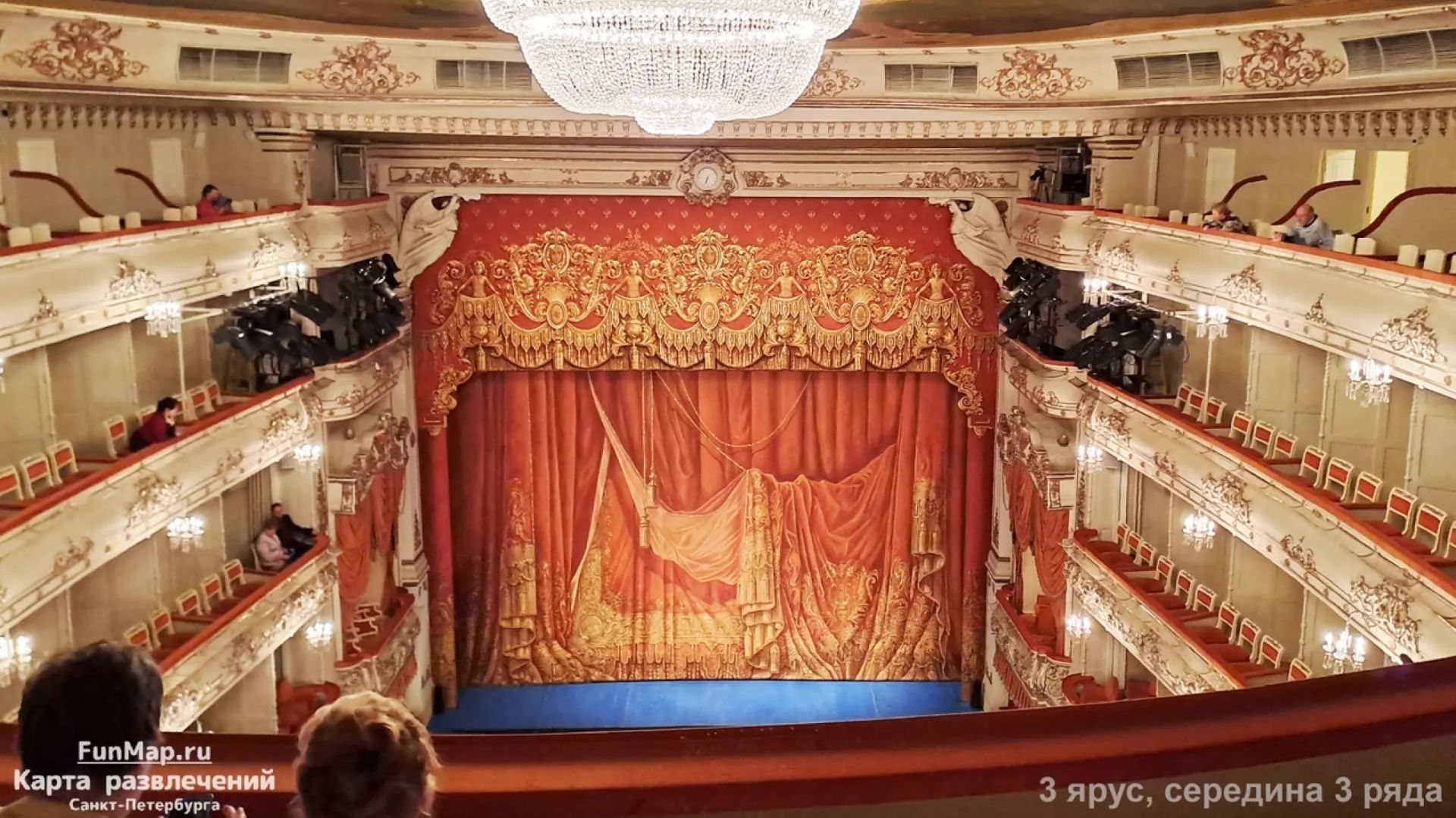 Михайловский театр. 🤗 3-й ярус. Антракт. Музей. Буфет.