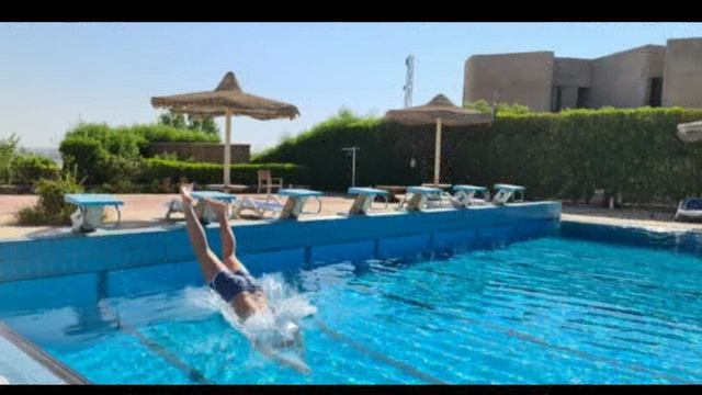 В Египте, отдых на море.