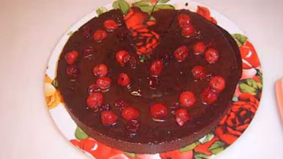 Брауни с вишней. Маринкины творинки. Всем МИРА и Добра!