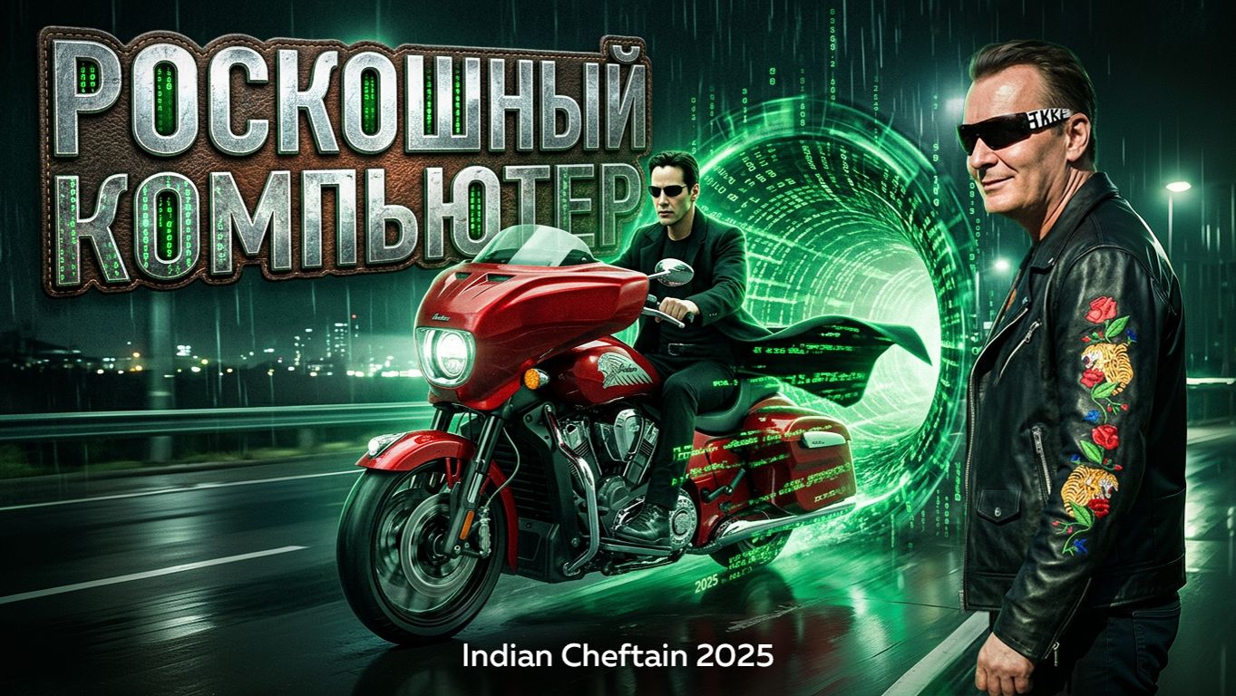 Indian Cheftain 2025. Тест от Вовы RoadEmotional