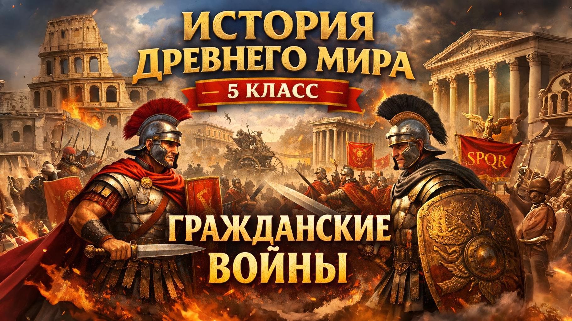 §45 "Гражданские войны", История Древнего мира 5 класс