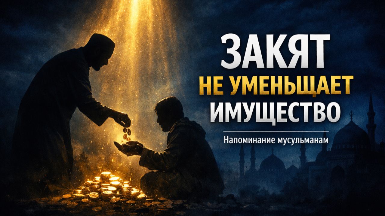 Почему закят НЕ уменьшает имущество? Наставление мусульманам
