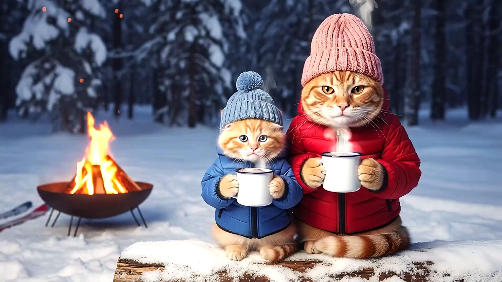 Из жизни котиков [1,5 часовой сборник] [FHD]