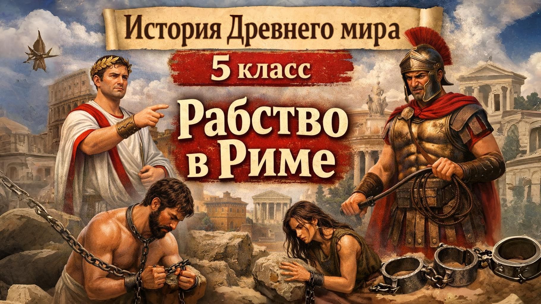 §46-47 "Рабство в Риме", История Древнего мира 5 класс