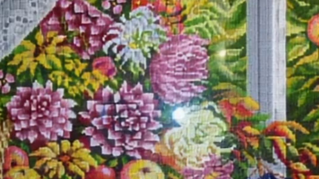 "Астры и яблоки"  Фрея.