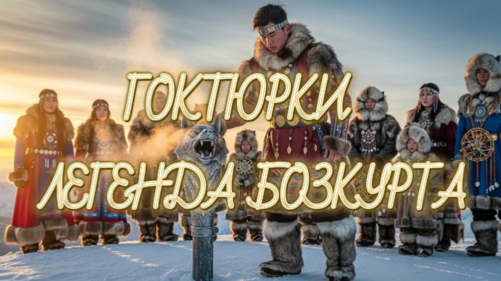 🎬 ГОКТЮРКИ — ЛЕГЕНДА БОЗКУРТА — Легенда о происхождении от волка | Эпическая тюркская легенда