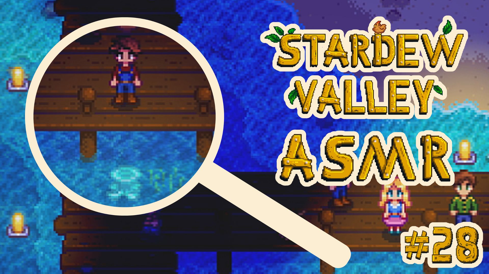 • АСМР • Новичок в Stardew Valley #28 • Лето • Прохождение • Расслабляющий шепот •