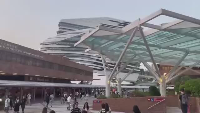 Студенческий обмен кампус Гонконгский политехнический университет кампус осень 2023