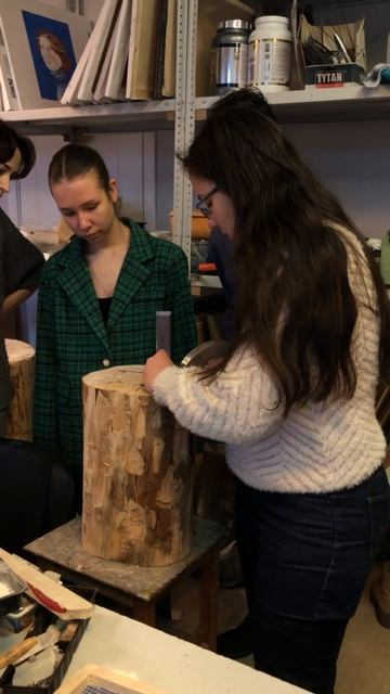 Звуки мастерской кафедры монументального искусства Университета ПромТехДизайн