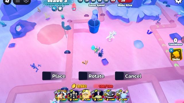 защита башни губки боба роблокс 👍