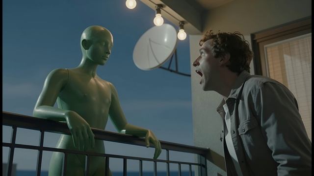 Шуточная песня о встрече мужика с гуманоидом