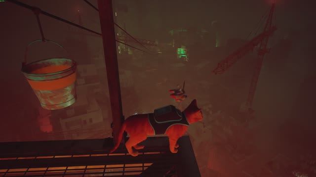 поставил радиопередатчик и помог момо | stray