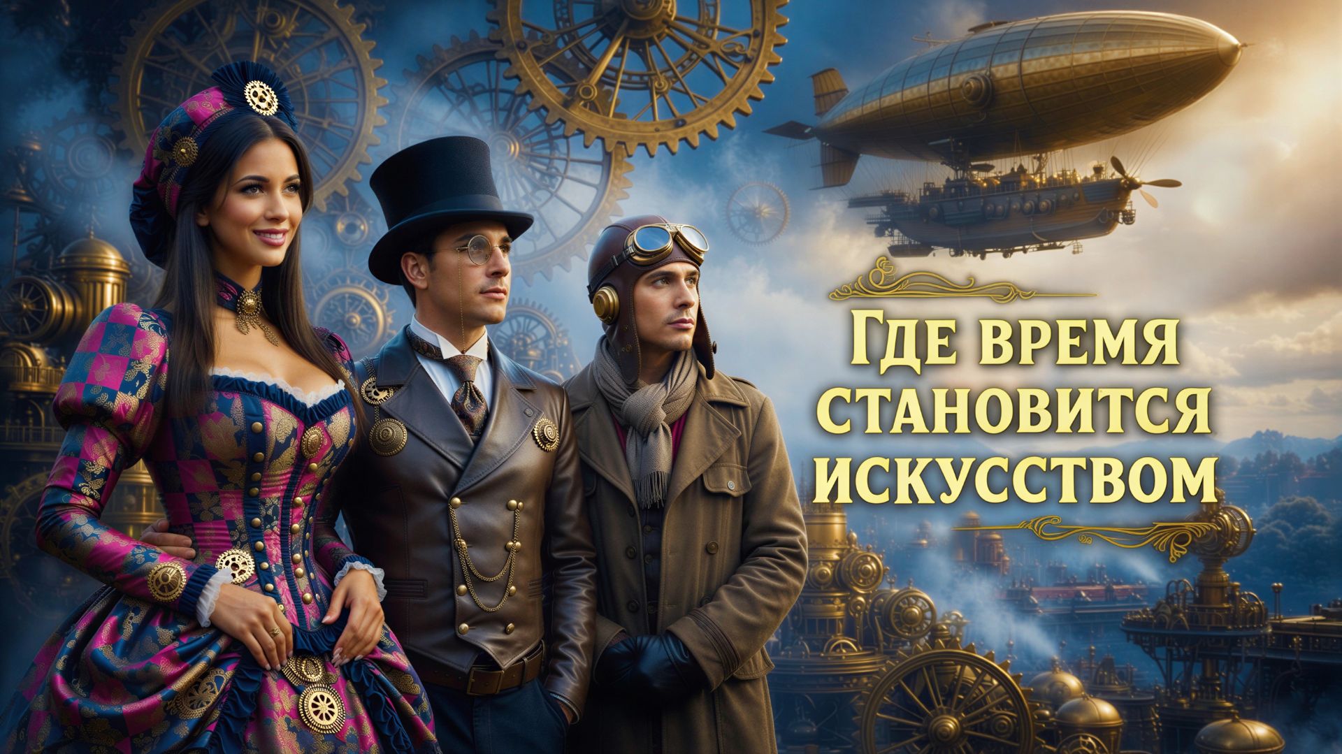 Сон в стимпанке: фантазия веков и механизмов 🚂⚙️✨