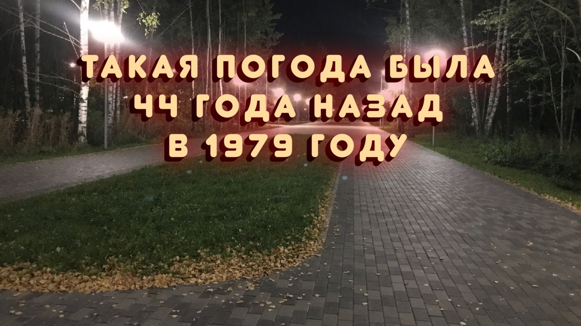 Такая погода была 44 года назад в 1979 году / Статья в видео / Архив от 13.12.2024