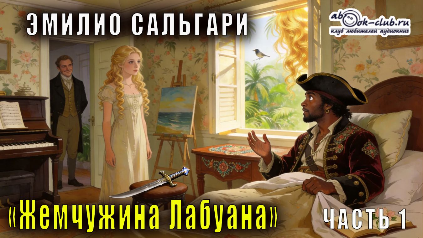 Эмилио Сальгари "Жемчужина Лабуана" часть 1