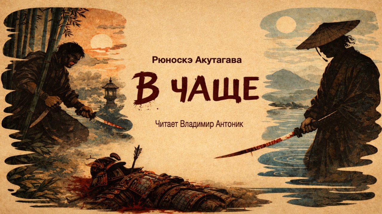 «В чаще». Рюноскэ Акутагава. Аудиокнига. Читает Владимир Антоник