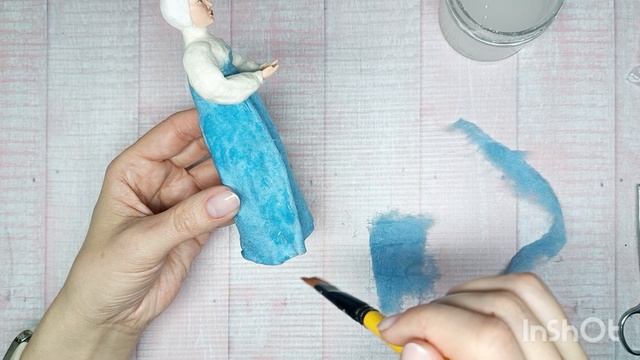 Пасхальная игрушка из ваты, часть 3