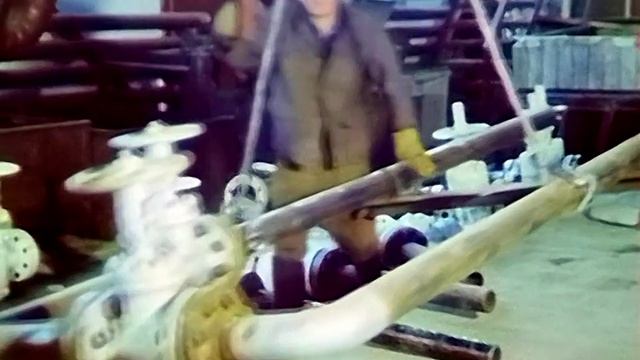 1987 год. Новый Уренгой. Подготовка труб для газопровода