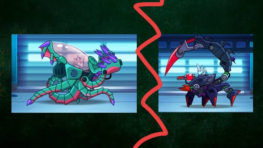 Скорпион против Кракена в Хилс оф стилс