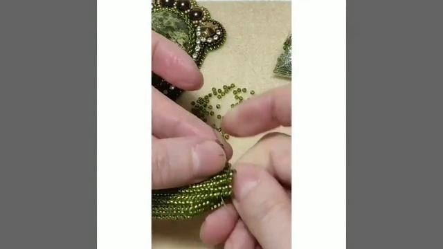 Ндебеле - одна из базовых техник бисероплетения.