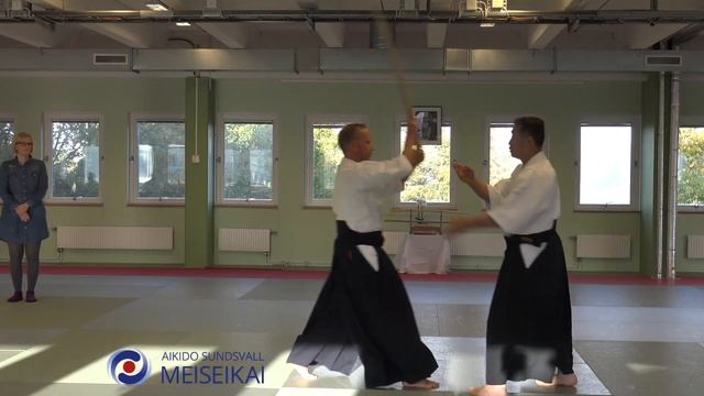 18.Aikido Tachidori Kotegaeshi Shishiya Sensei Malmö 2019
