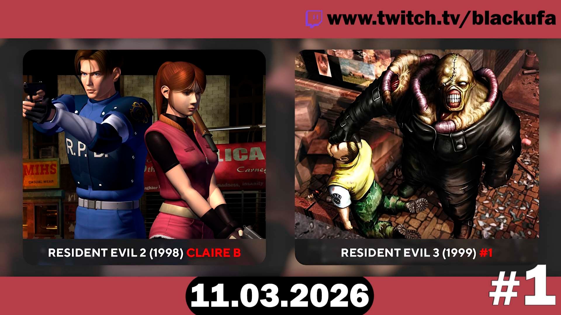 Классический Resident Evil 2 — Прохождение за Клэр (Финал) | ПОСЛЕДНИЙ РЫВОК #1 [11.03.26]