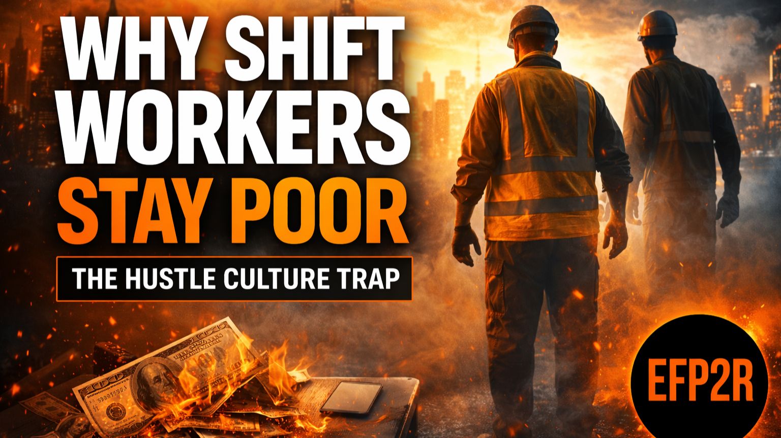 Почему рабочие в сменах остаются бедными, даже когда много работают | Ловушка культуры «хастла»