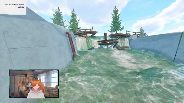 DrainSim 5 Прорыв канала у церкви Прохождение | Сюжет | Озвучка