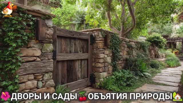 Дворы и сады 🍒 идеи оформления дачи в объятиях природы 🏡 (19) а