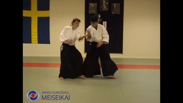 7.Gyaku Hanmi Tai No Tenkan Ho, Shishiya Sensei, Sundsvall, 2001