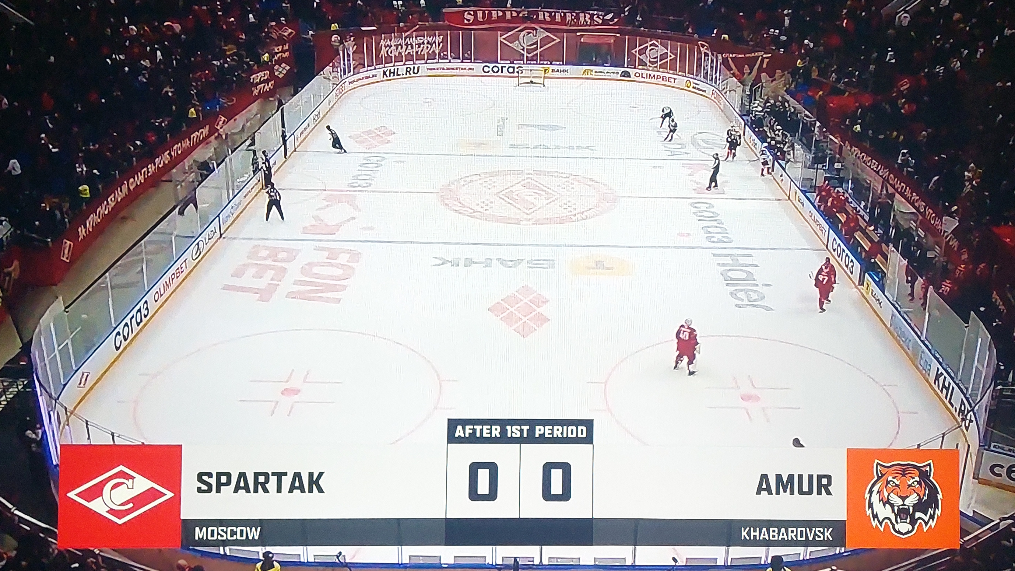 Обзор матча Фонбет КХЛ Спартак - Амур